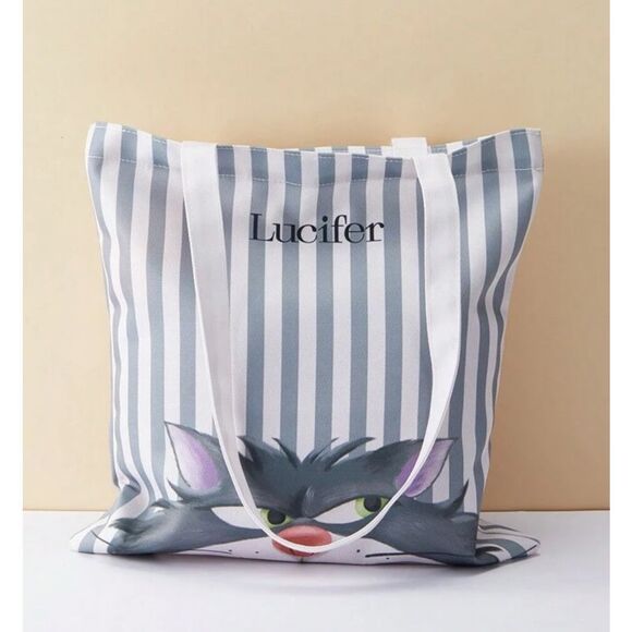 Miniso | Bags | Miniso Disney Cinderella Lucifer Cosplay Eco Reusable ...